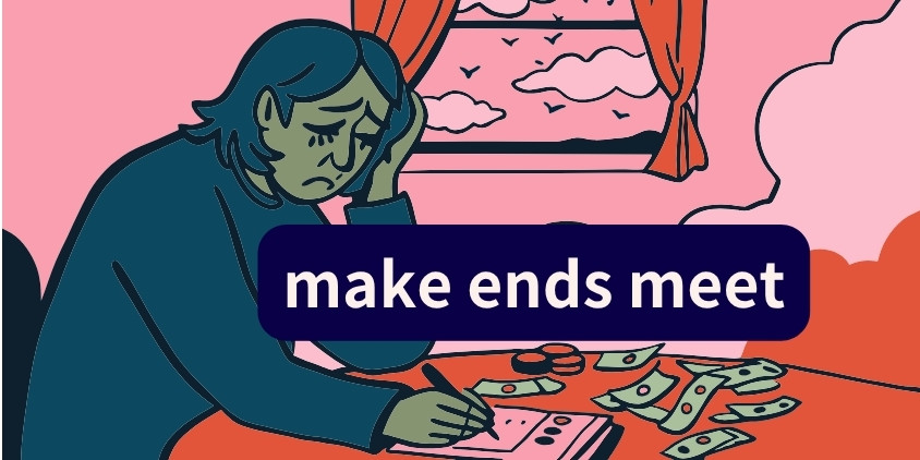 Make Ends Meet: Meaning & Usage | English Idiom | 英会話ラボ